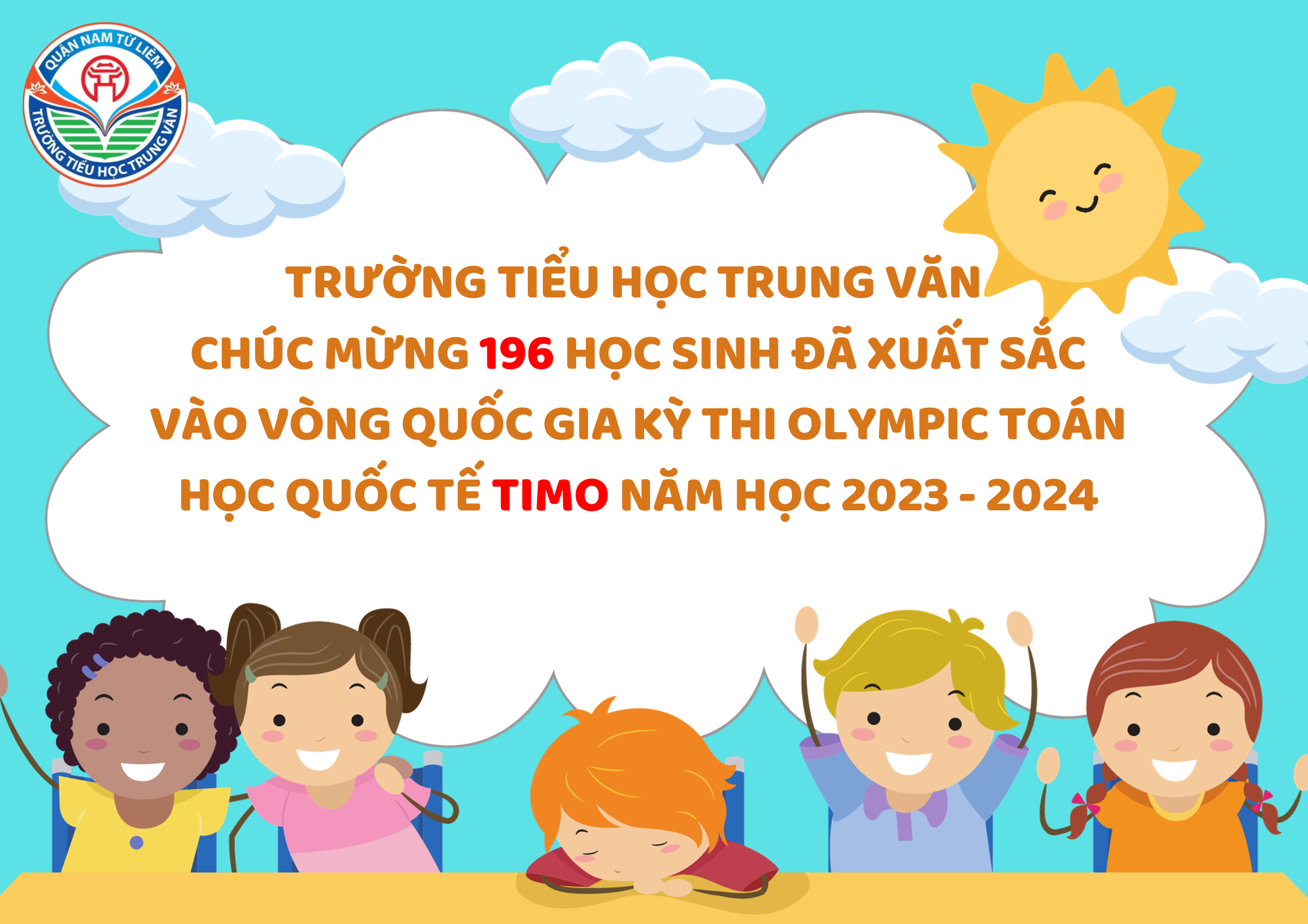 THTV - CHÚC MỪNG 196 HỌC SINH ĐÃ XUẤT SẮC VÀO VÒNG QUỐC GIA KỲ THI ...